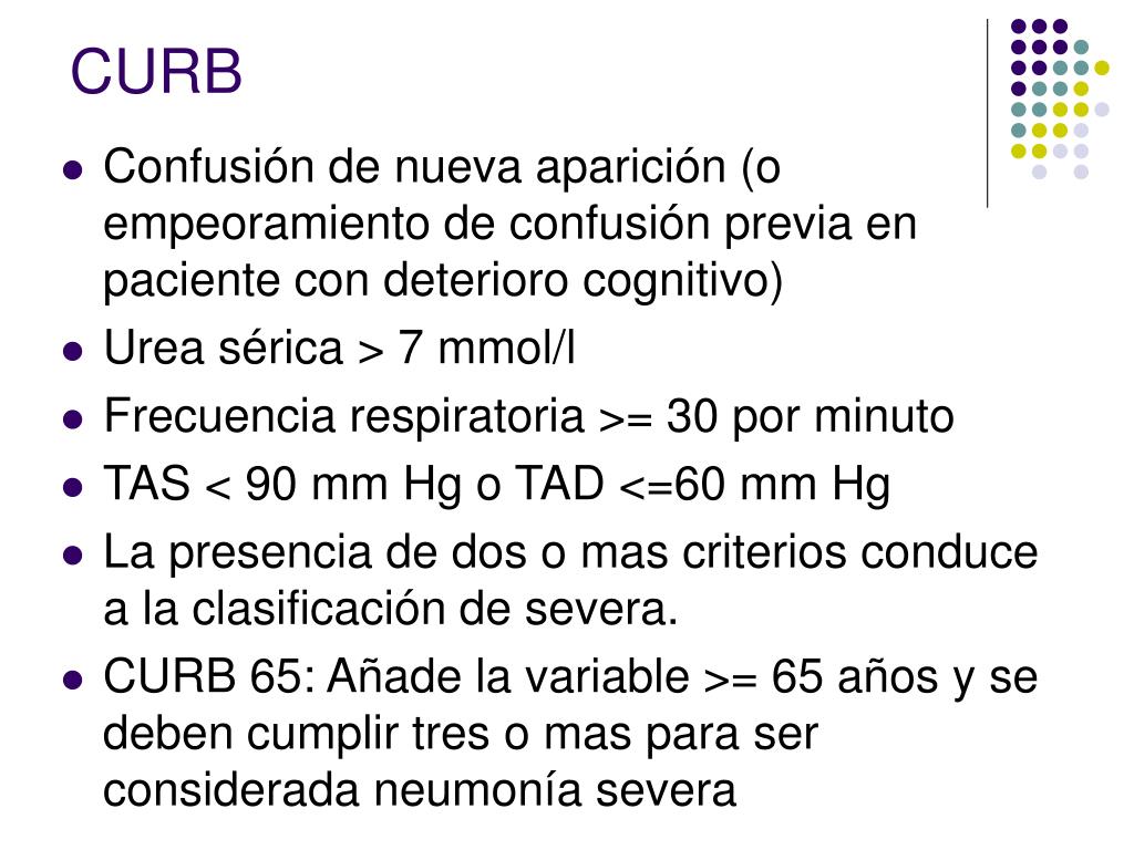 PPT - Validez de diferentes escalas pronósticas en la neumonía ...