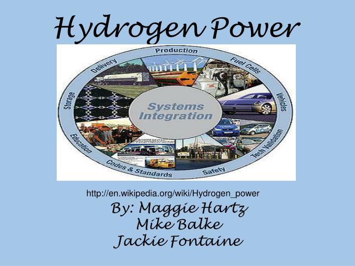 PPT - Hydrogen Power PowerPoint Presentation, free download - ID:3572986