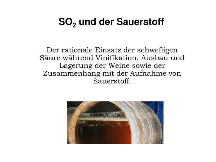 PPT - SO 2 und der Sauerstoff PowerPoint Presentation, free download ...