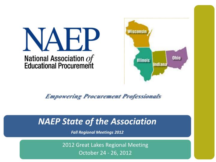 PPT - NAEP Represents an Important Mission PowerPoint Presentation ...