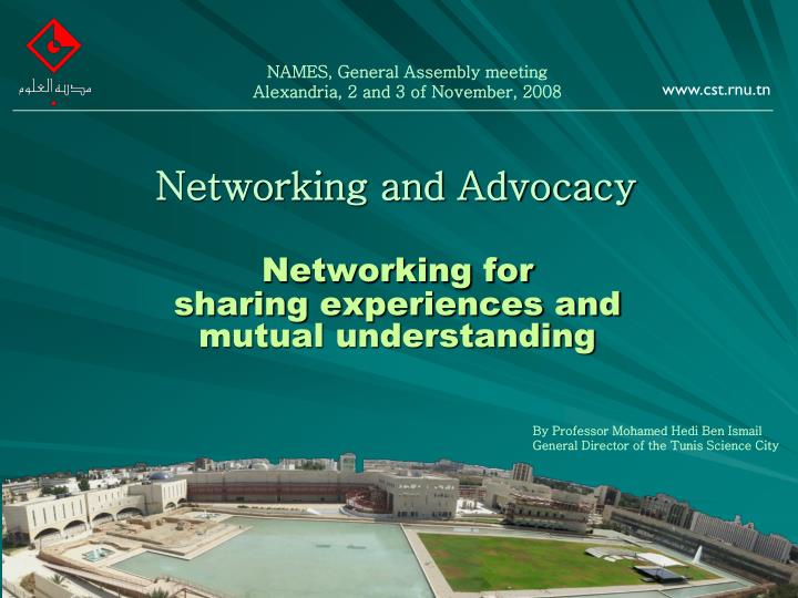 PPT - Networking and Advocacy PowerPoint Presentation, free download ...