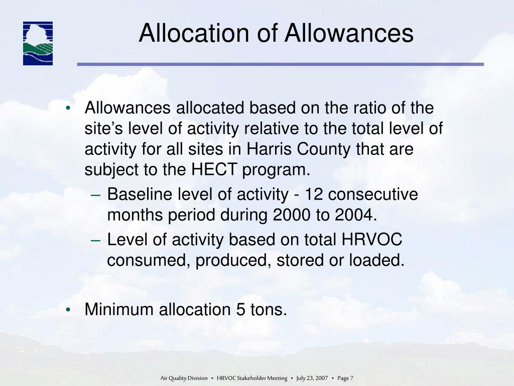 PPT - HRVOC Stakeholder Group Meeting July 23, 2007 Air Quality ...