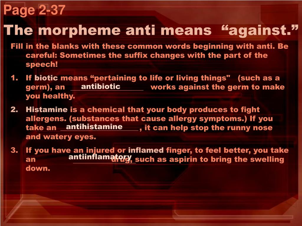 PPT - The morpheme hemo/hema means “(referring to) blood.” PowerPoint ...