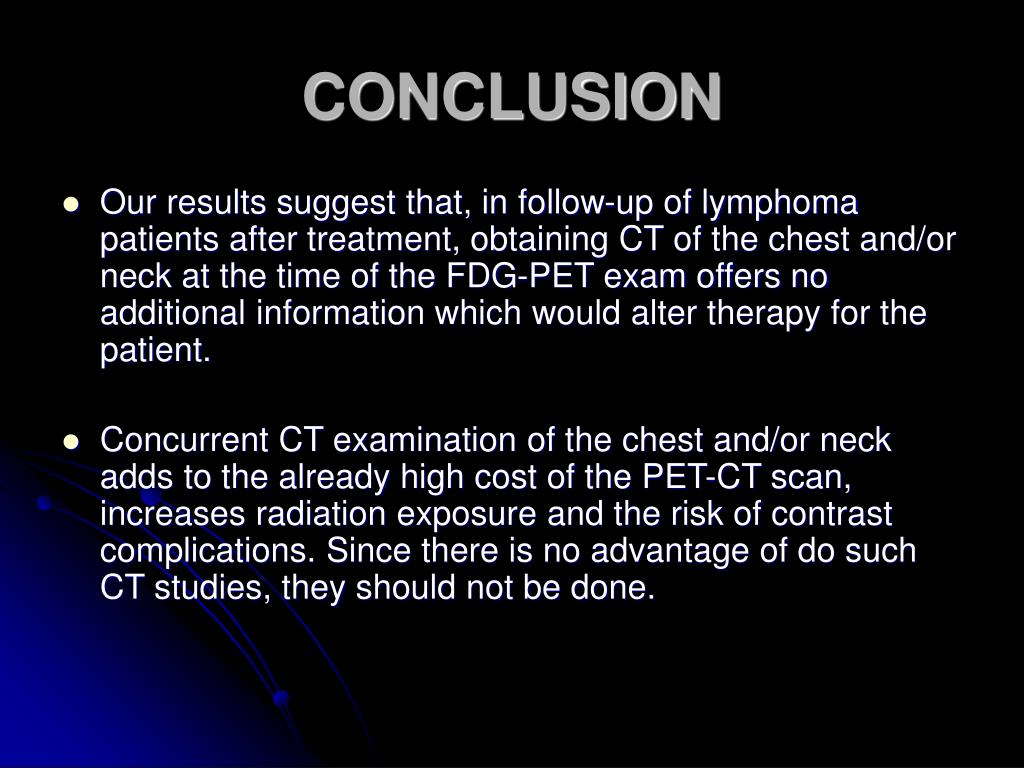 PPT - The Utility of Dedicated Chest or Neck CT at Time of PET-CT for ...
