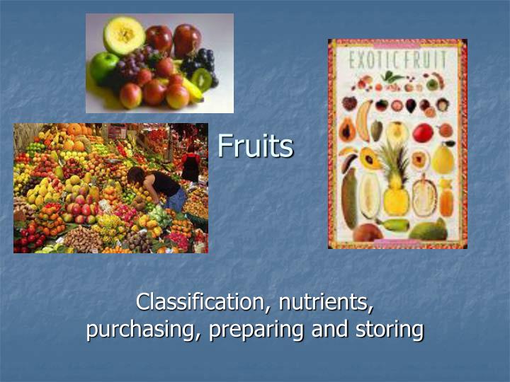 PPT - Fruits PowerPoint Presentation, free download - ID:3575927