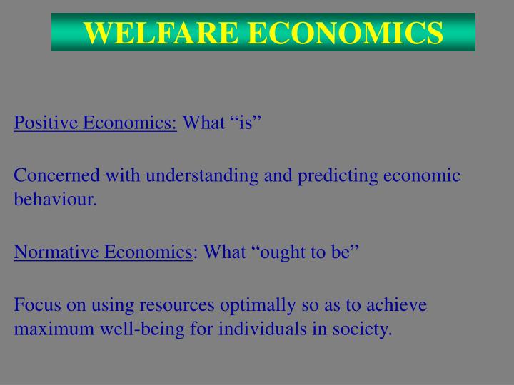 PPT - WELFARE ECONOMICS PowerPoint Presentation, free download - ID:3576923
