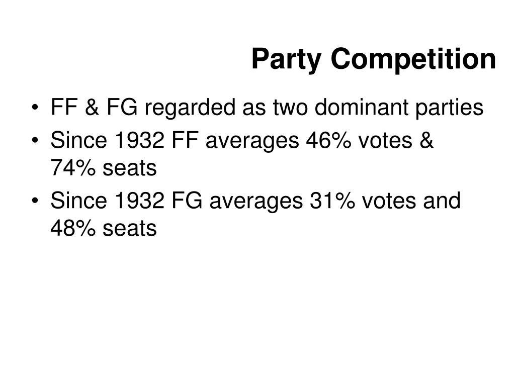 PPT - Irish Government & Politics Political Parties and Elections ...