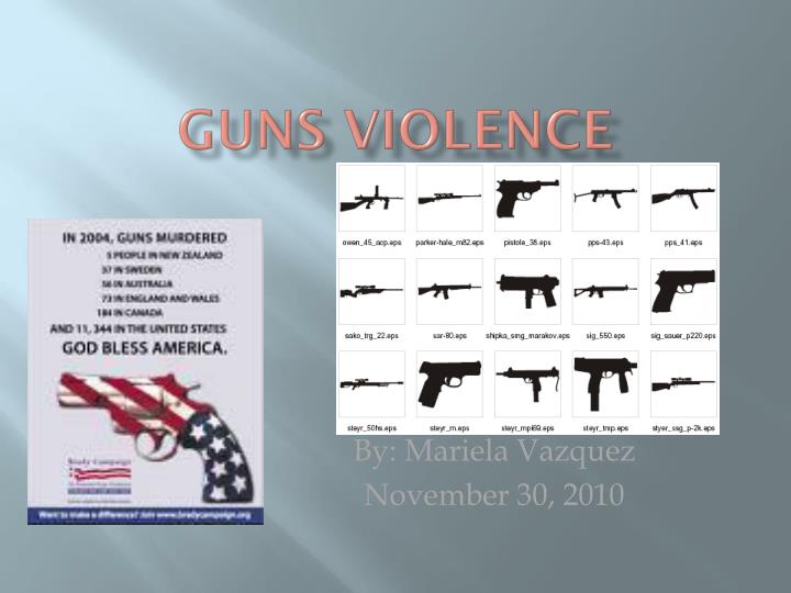 PPT - Guns Violence PowerPoint Presentation, free download - ID:3577420