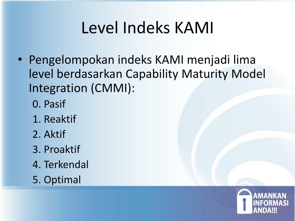 PPT - Urgensi Penerapan SNI 27001 untuk Sekuriti Infrastruktur TIK pada ...