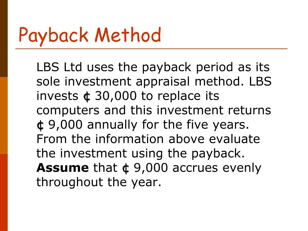 PPT - Capital Investment Appraisal PowerPoint Presentation, free ...