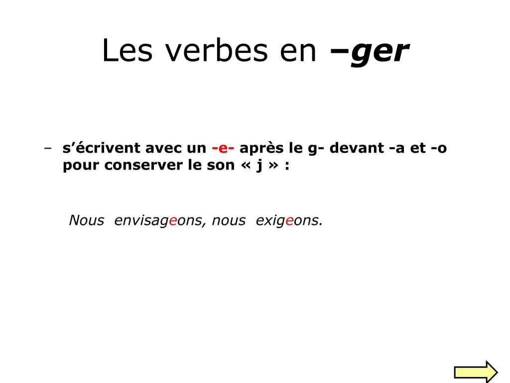PPT - La conjugaison du présent de l’indicatif PowerPoint Presentation ...
