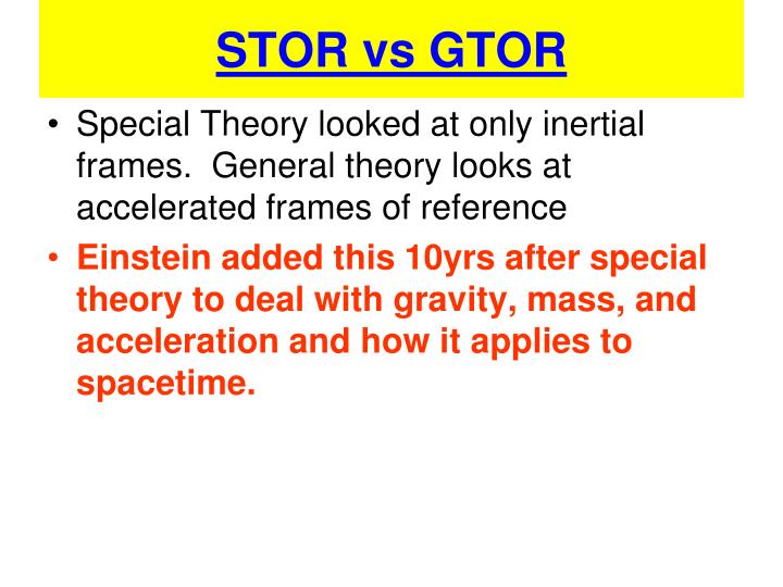 PPT - STOR vs GTOR PowerPoint Presentation, free download - ID:3578126