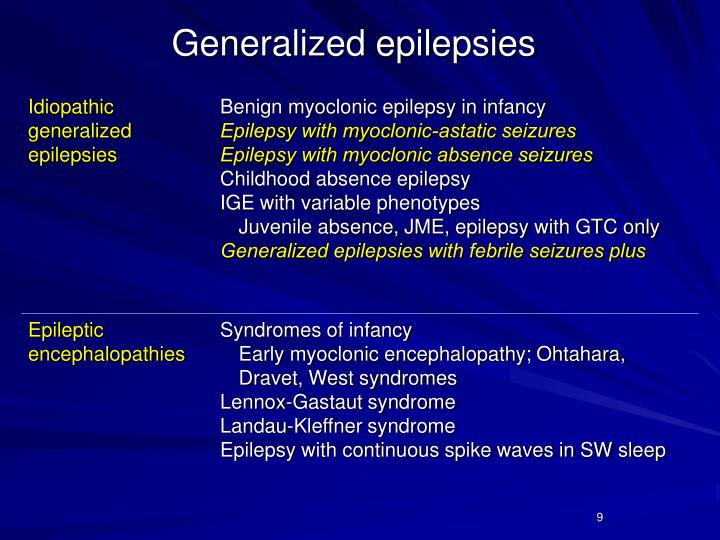 PPT - Pediatric Epilepsy: An Overview and Update on Treatment Options ...