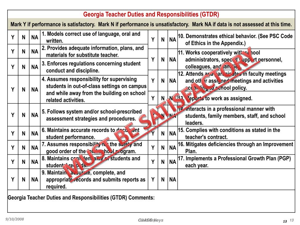 PPT - Formal Observation Administrator schedules and conducts one ...