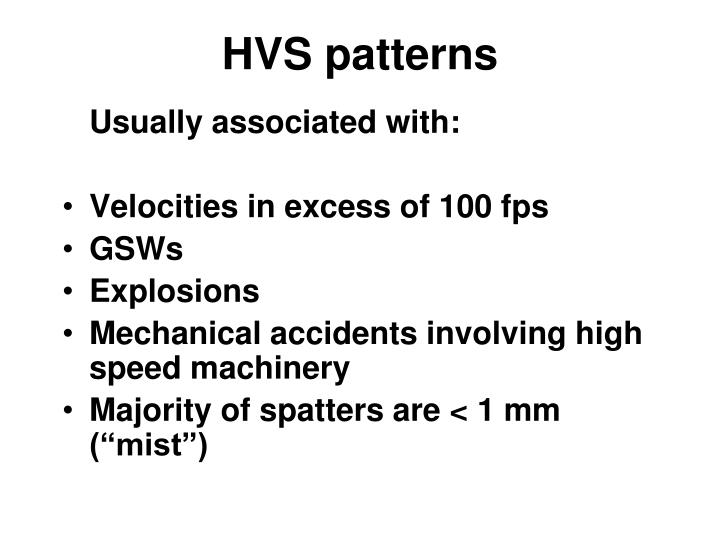PPT - Blood Spatter Analysis PowerPoint Presentation - ID:3579746