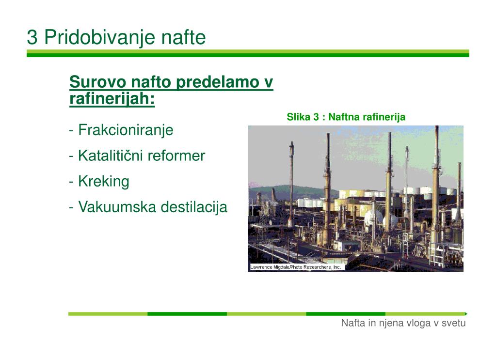 PPT - SEMINARSKA NALOGA Nafta in njena vloga v svetu PowerPoint ...