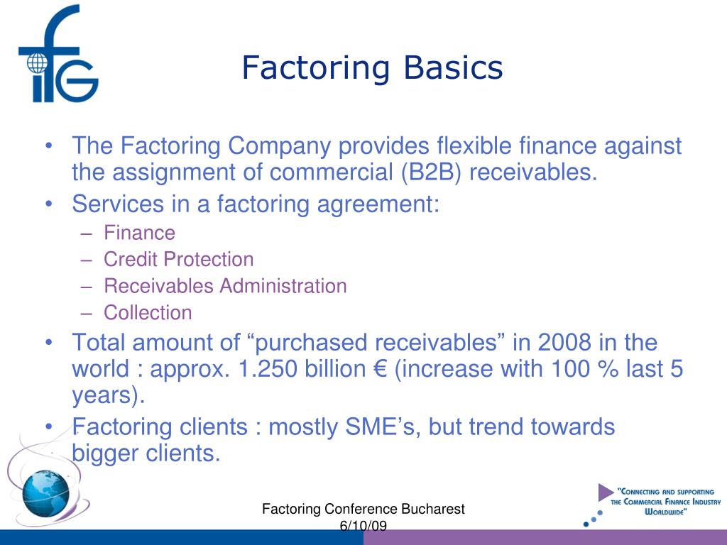 PPT - The Factoring Industry Worldwide & The Role of International ...