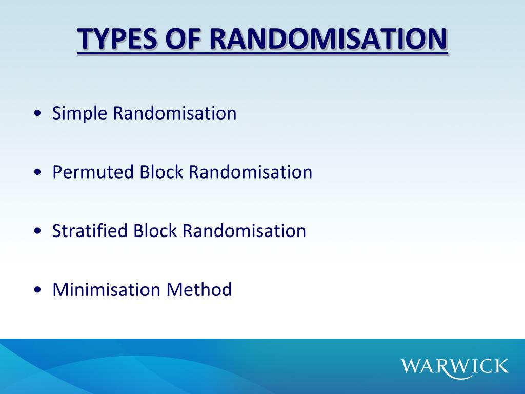 Ppt Randomisation Bias And Blinding In Clinical Trials Dipesh Mistry