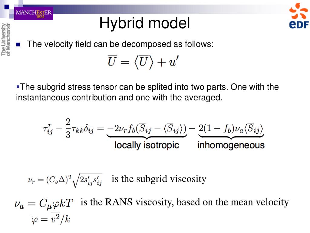 PPT - Hybrid RANS-LES modelling, single code & grid PowerPoint ... PPT - Hybrid RANS-LES modelling, single code & grid PowerPoint ...