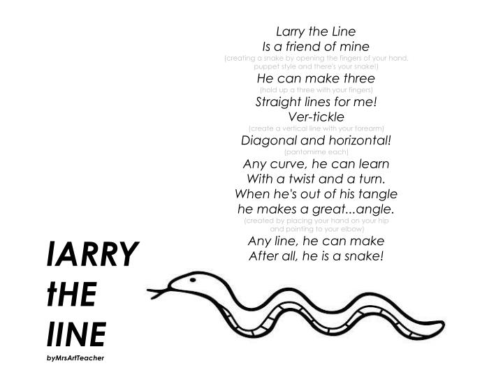 PPT - Larry the Line Is a friend of mine PowerPoint Presentation, free ...