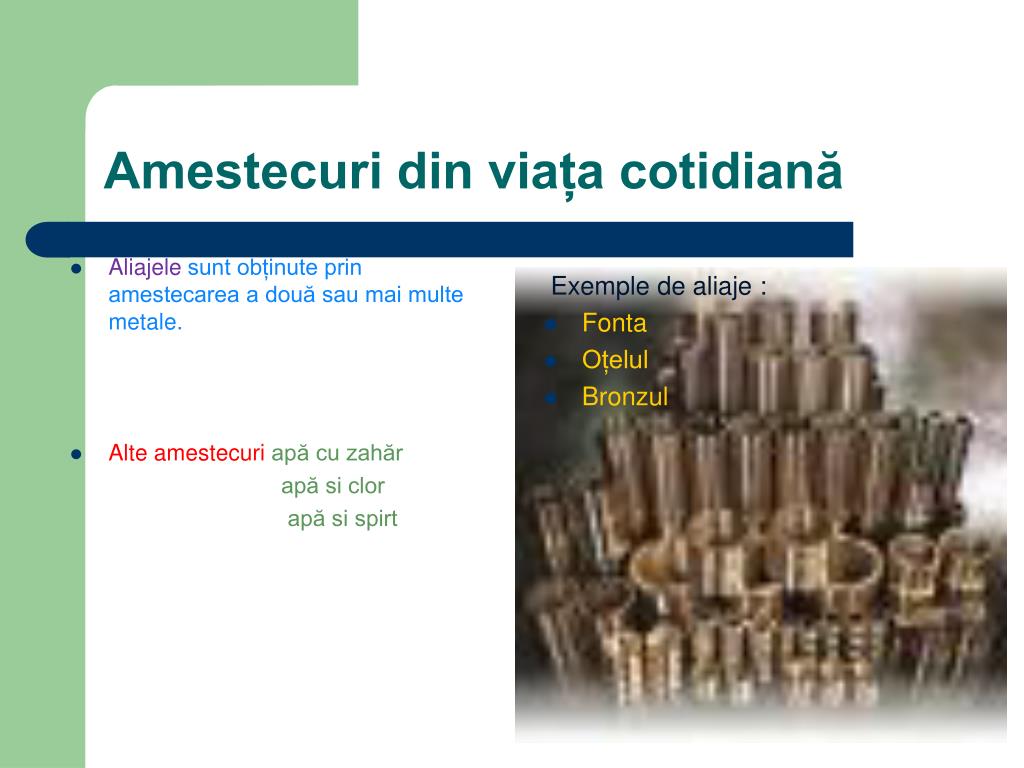 PPT - ȘCOALA CU CLASELE I-VIII, ALUNIȘ Substanțe pure și amestecuri ...