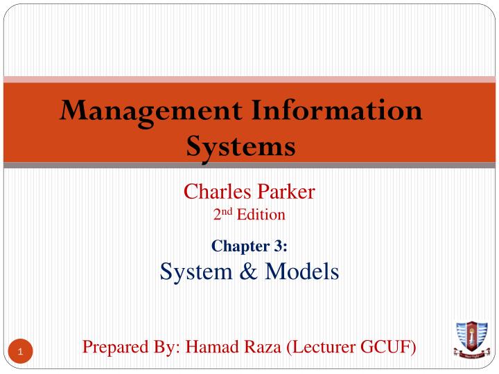 Ppt Management Information Systems Powerpoint Presentation Free