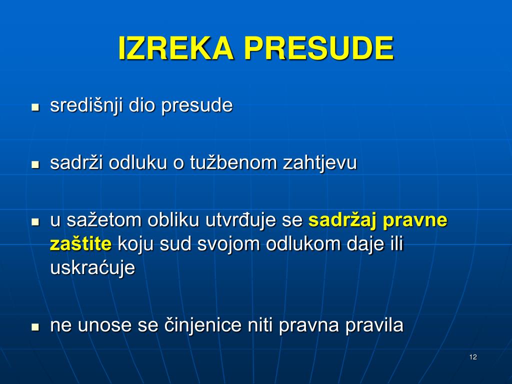 PPT - TEHNIKA PISANJA SUDSKIH ODLUKA PowerPoint Presentation, free ...