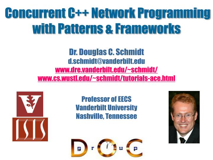Ppt Concurrent C Network Programming With Patterns And Frameworks 8826
