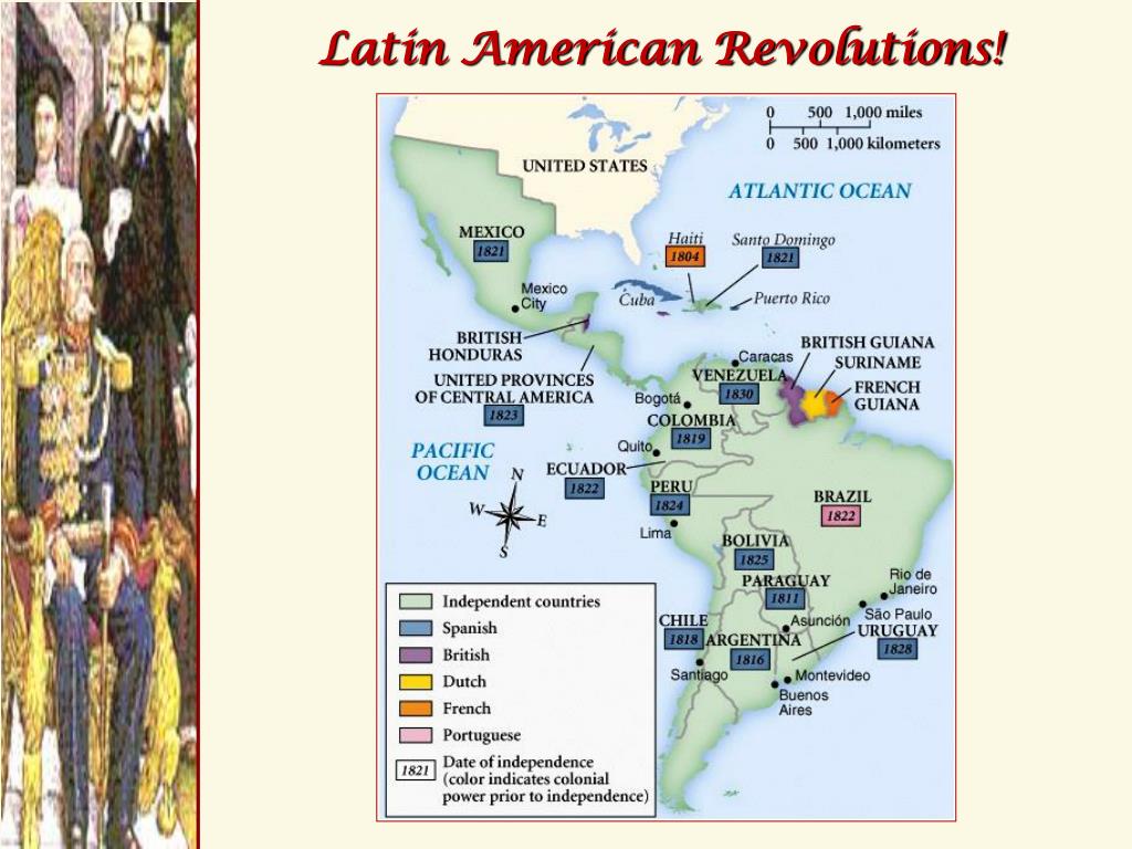 PPT - Latin American Revolutions 1800’s PowerPoint Presentation, free ...