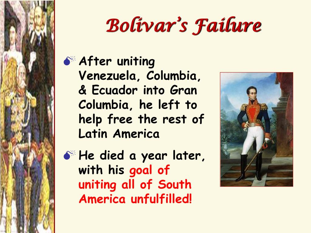 PPT - Latin American Revolutions 1800’s PowerPoint Presentation, free ...
