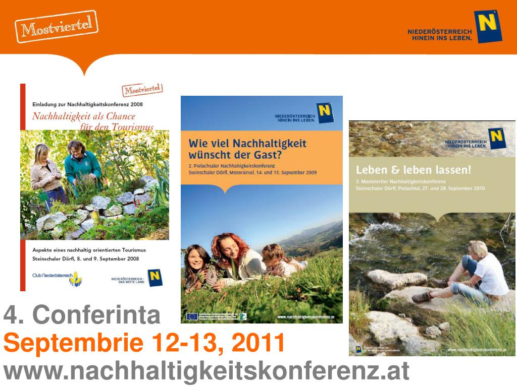 PPT - Turism Durabil Pielachtal: un exemplu de bune practici ...