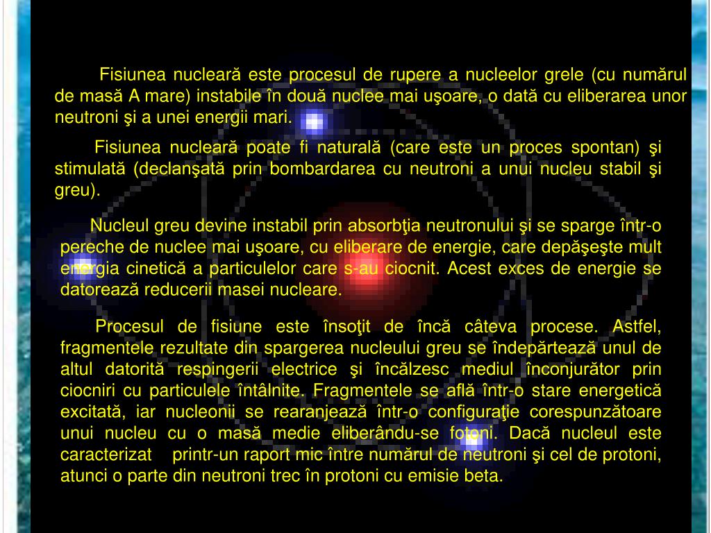 PPT - Cum a influientat fizica nucleului viata omenirii? PowerPoint ...