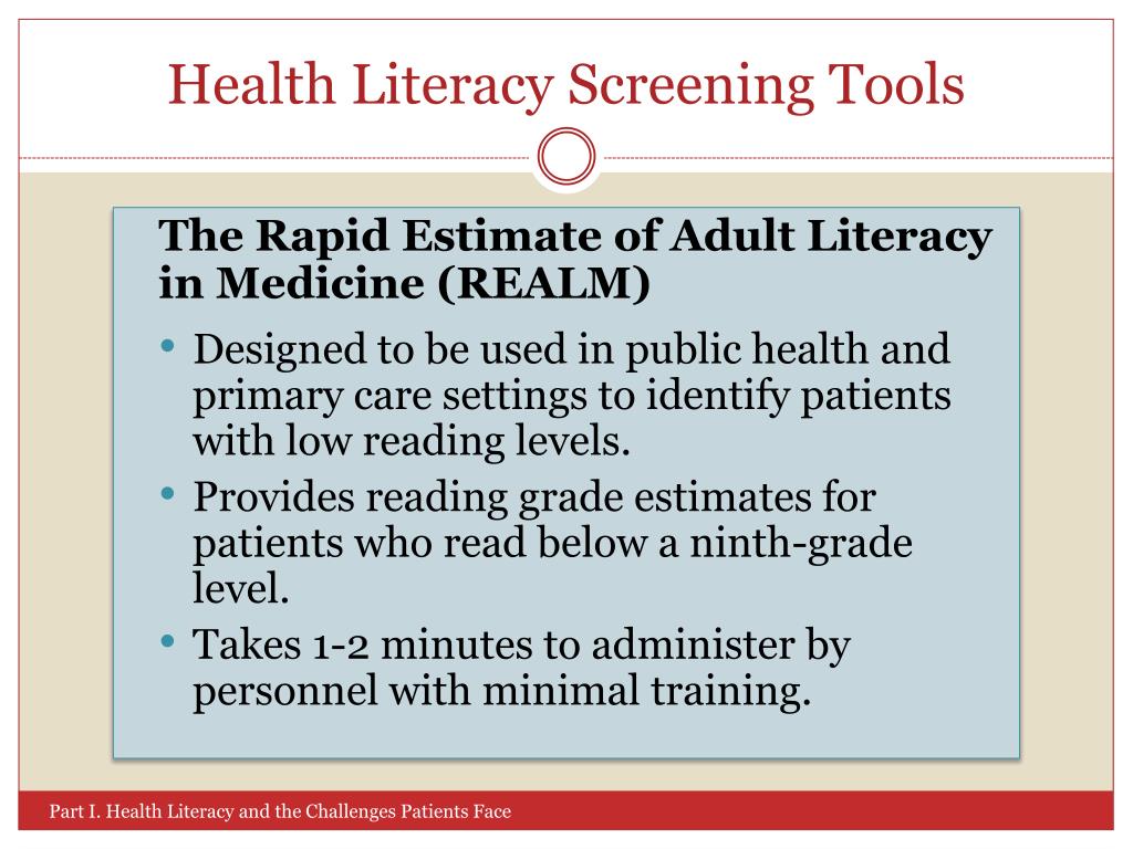PPT - Prescription for Information : Addressing Health Information ...