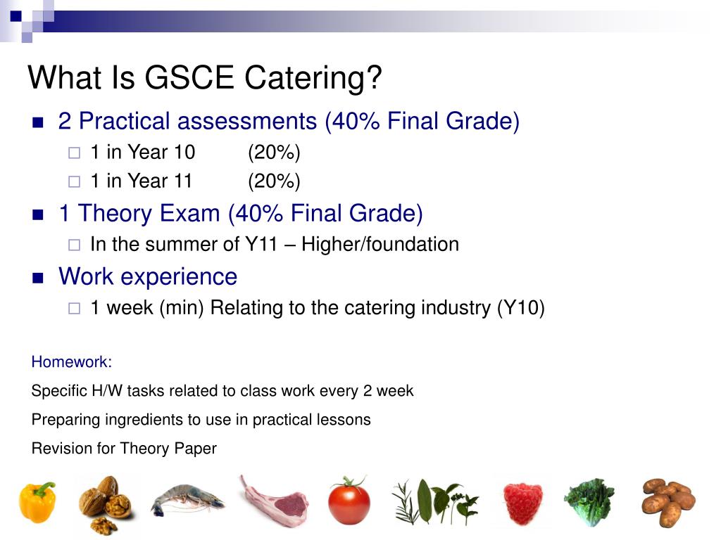 PPT - GCSE Catering @ Hope Valley College PowerPoint Presentation, free ...