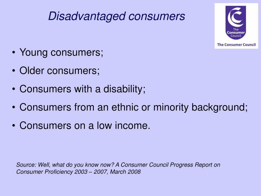 PPT - Consumer skills to meet consumer challenges Thursday 25 March ...