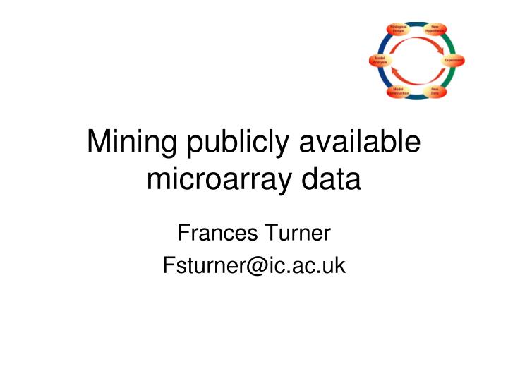 PPT - Mining publicly available microarray data PowerPoint Presentation ...