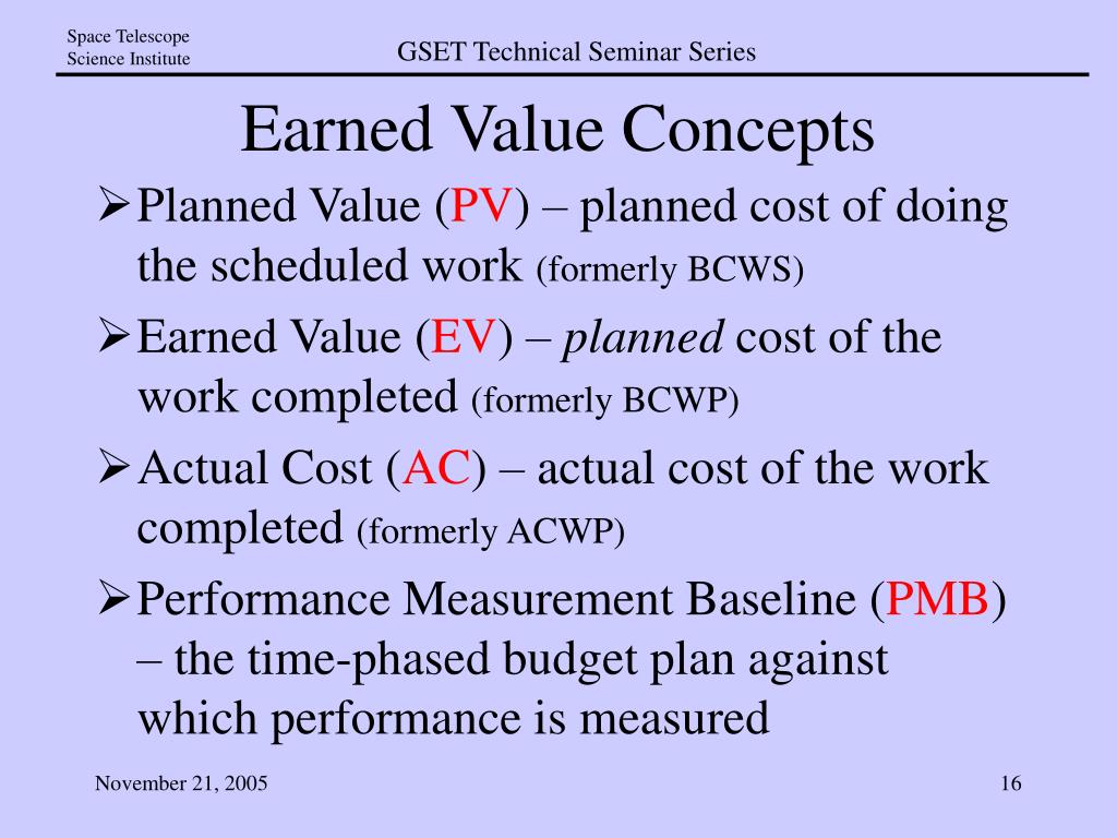 PPT Earned Value Management An Introduction And Short Tutorial PPT Earned Value Management An Introduction And Short Tutorial