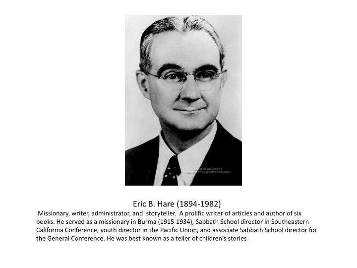 PPT - ADVENTIST HERITAGE LEADERS PowerPoint Presentation - ID:3586515