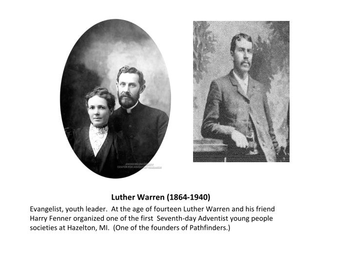 PPT - ADVENTIST HERITAGE LEADERS PowerPoint Presentation - ID:3586515