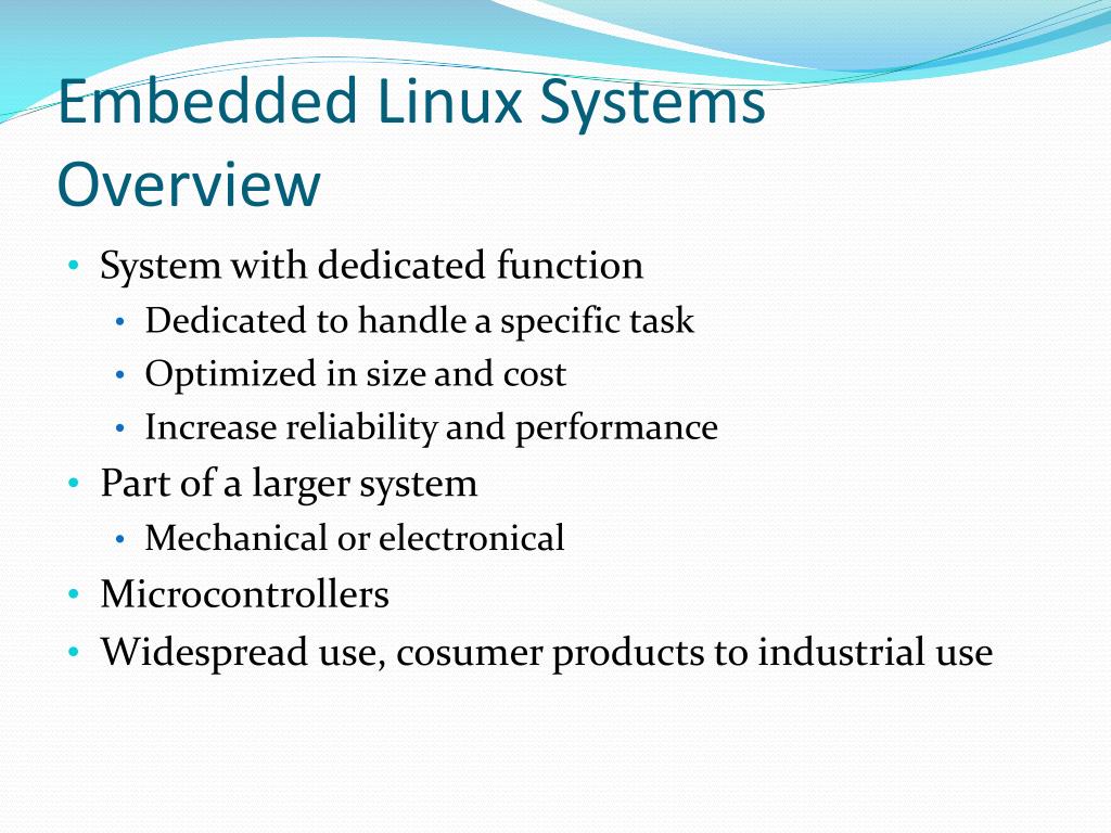 PPT - Embedded Linux Systems PowerPoint Presentation, free download ... PPT - Embedded Linux Systems PowerPoint Presentation, free download ...