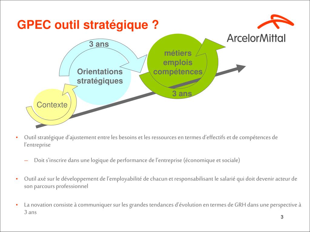 PPT - GESTION PREVISIONNELLE DES EMPLOIS ET DES COMPETENCES en France ...