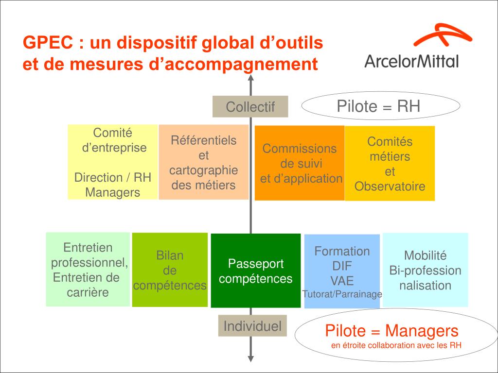 PPT - GESTION PREVISIONNELLE DES EMPLOIS ET DES COMPETENCES en France ...