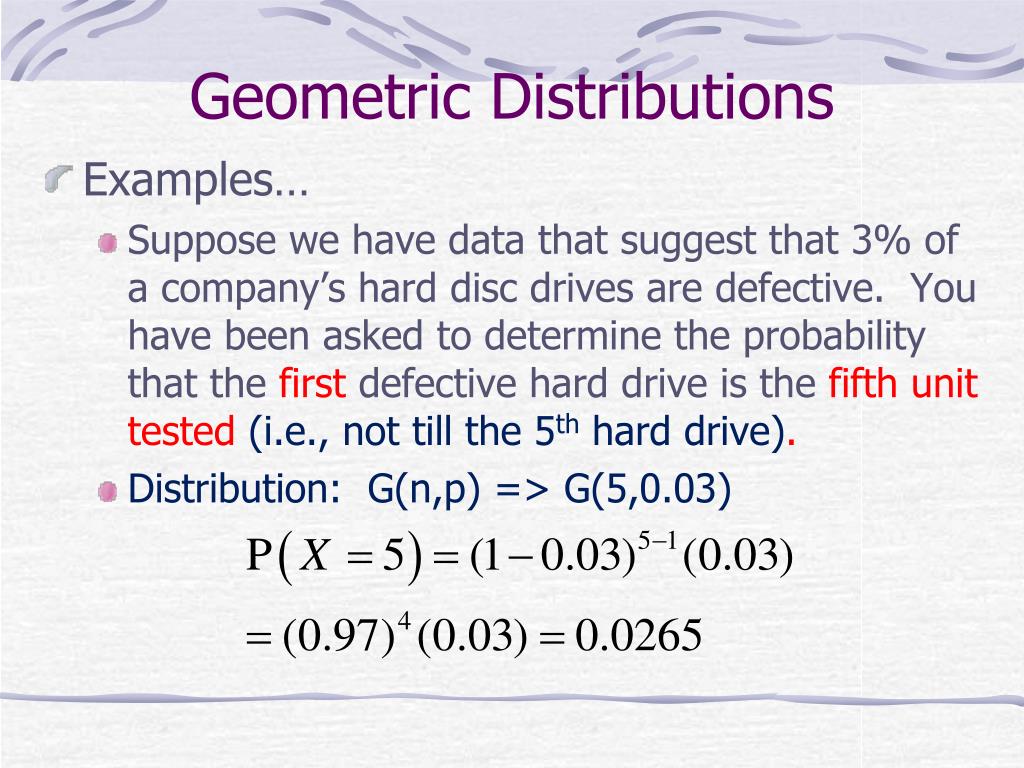 PPT - Binomial vs. Geometric Distributions PowerPoint Presentation ... PPT - Binomial vs. Geometric Distributions PowerPoint Presentation ...