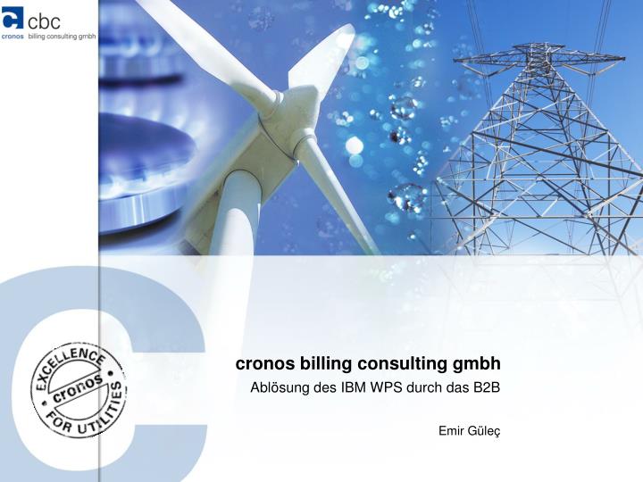PPT - cronos billing consulting gmbh PowerPoint Presentation, free ...