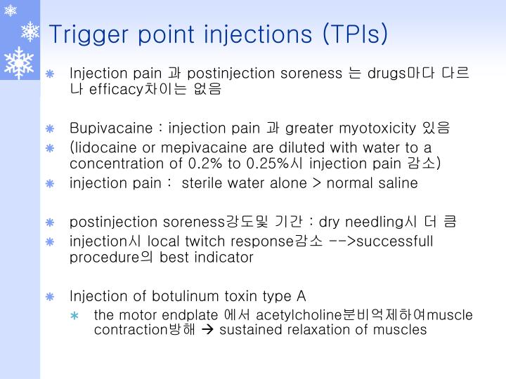 Myofascial Injections Trigger Point Piriformis