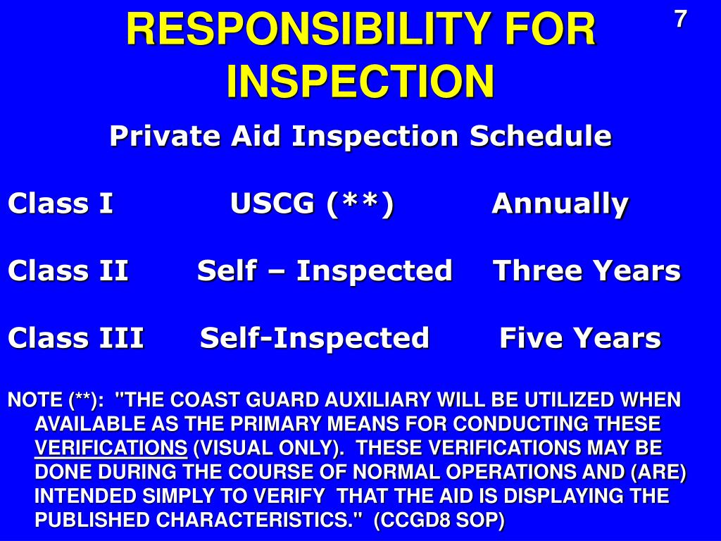 PPT - U. S. COAST GUARD AUXILIARY EIGHT EASTER REGION AID VERIFIER ...