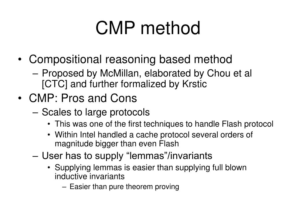Ppt Going With The Flow Parameterized Verification Using Message Flows Powerpoint Presentation 3801