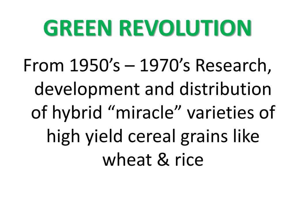 PPT - Global Food Supplies: Keeping Up With Population Growth Through ...