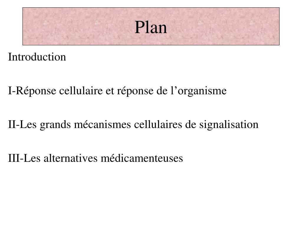 PPT - De la cible du médicament à la réponse de l’organisme PowerPoint ...