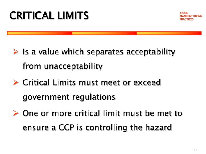 PPT - GOOD MANUFACTURING PRACTICES Training about our Food Safety ...